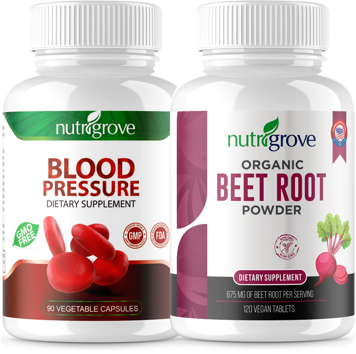 Organic Blood Pressure Supplements | Nutrigrove