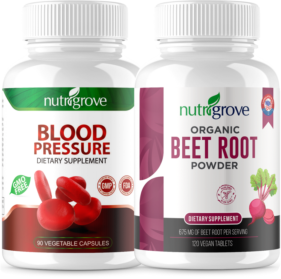 Organic Blood Pressure Supplements | Nutrigrove